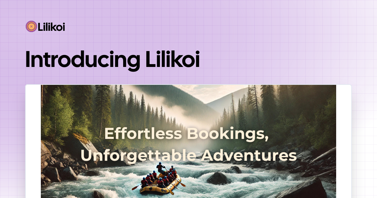 Introducing Lilikoi | Lilikoi